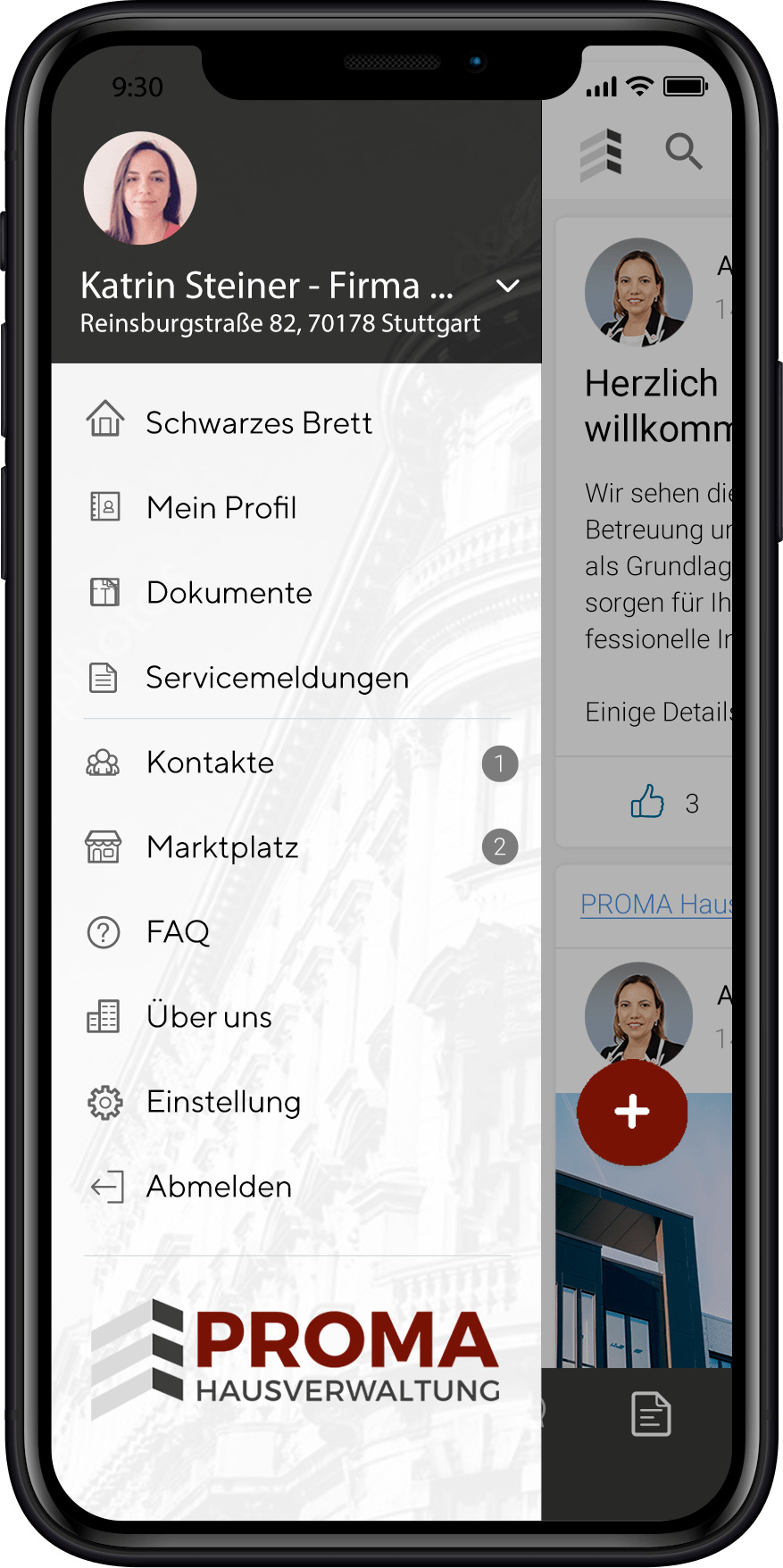 App - PROMA Hausverwaltung